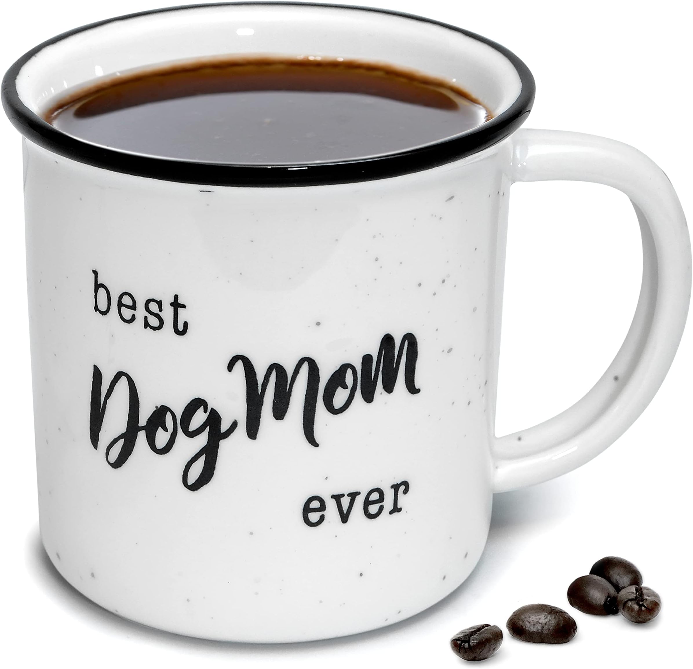 Amazon.com: Pavilion Gift Company Blobby Dog-Mom I Woof You Ceramic ...
