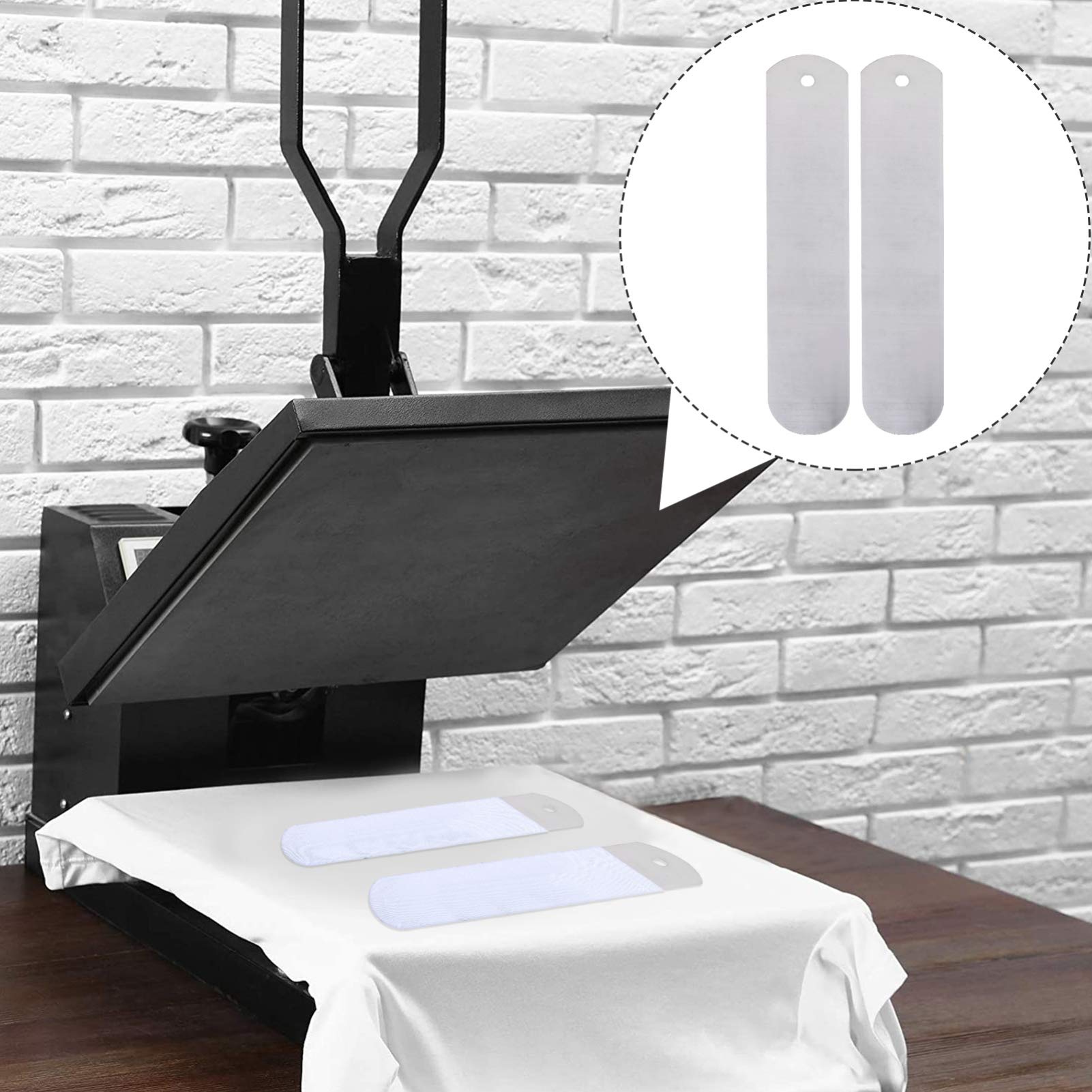 Printing Jig 2 Pieces Metal Straight Sock Sublimation Jigs With 10 ...