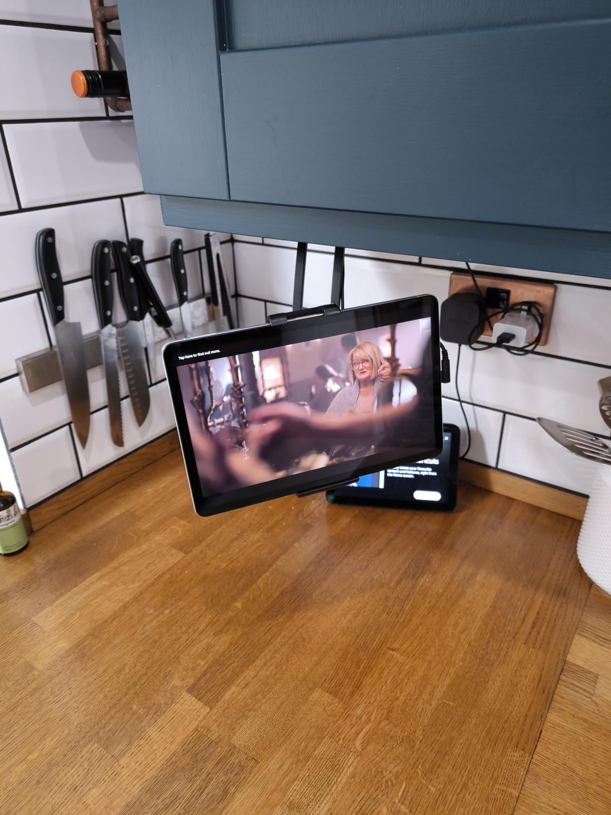 Desire2 Tablet Mount Stand 2 in 1, Ideal Holder for Kitchen Wall and ...