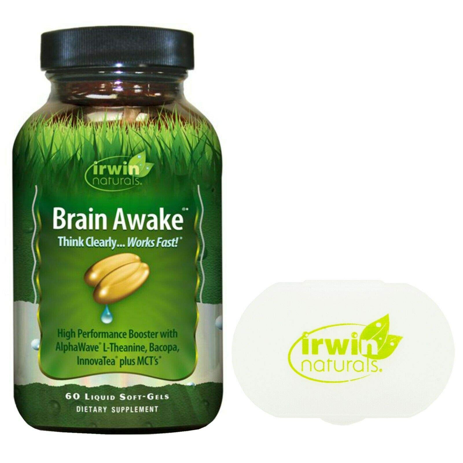 Amazon.com: Irwin Naturals Brain Awake, Focus, Energy Booster ...
