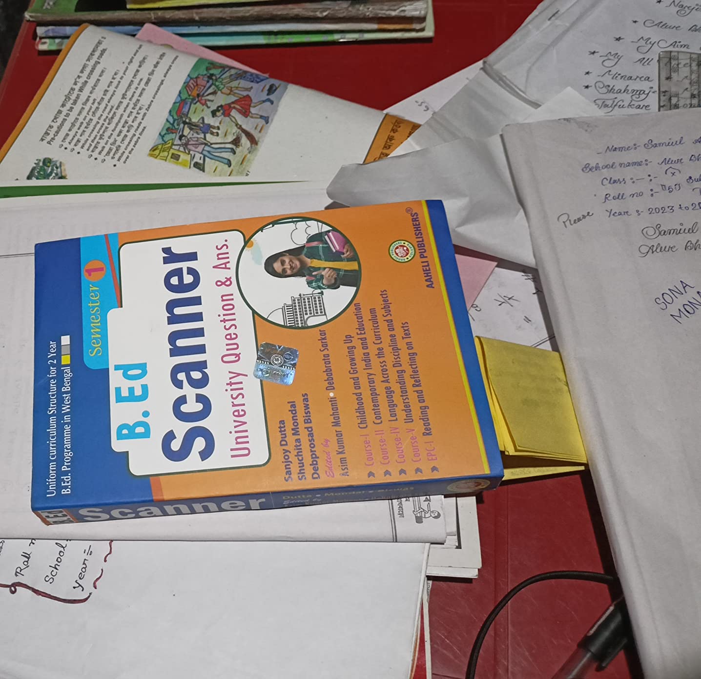 Bachelor of Education (B.Ed.) Scanner First Semester (English Version ...