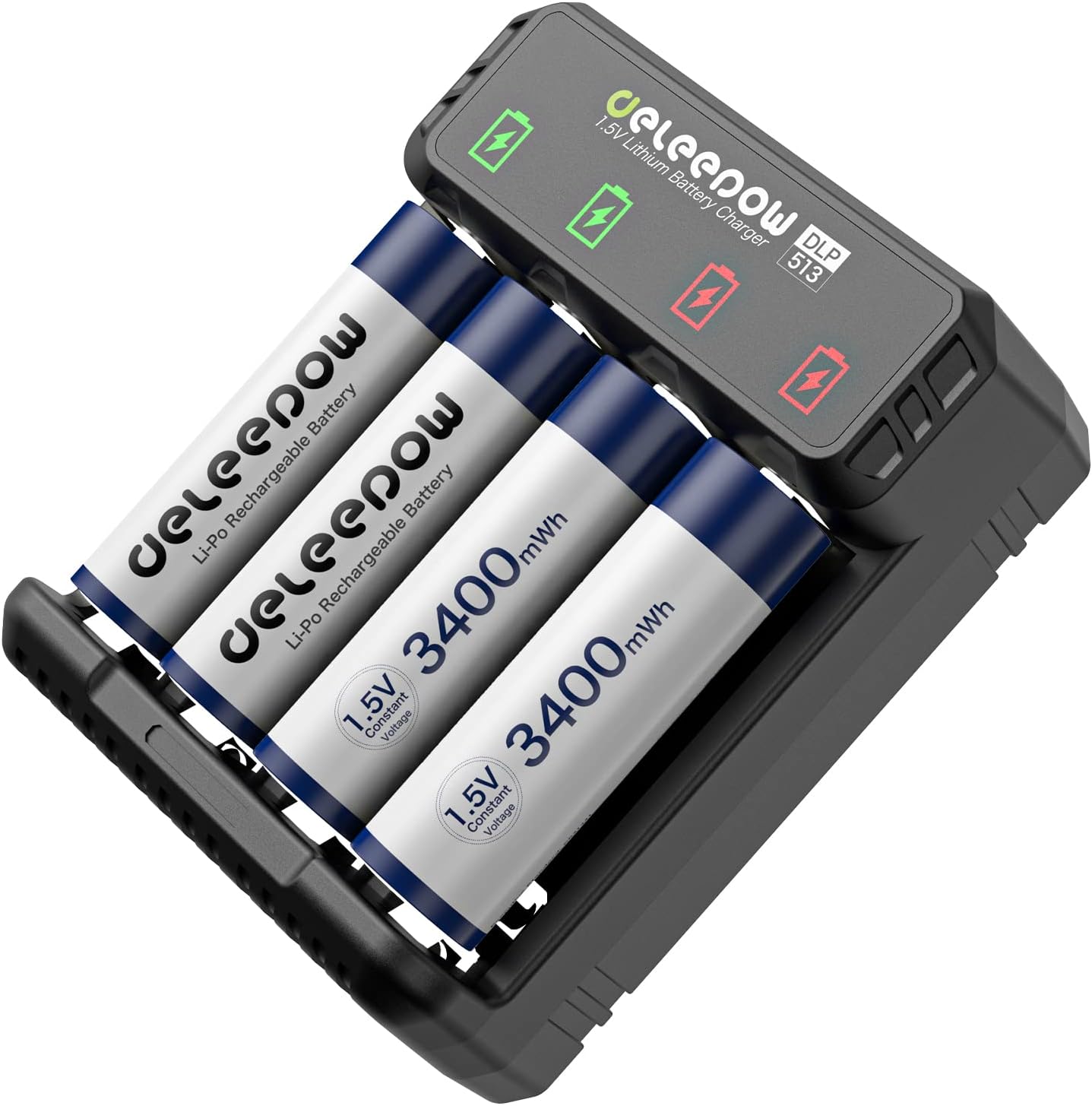 Amazon.com: MXBatt Rechargeable AA Batteries 1.5V 3500mWh High Capacity ...