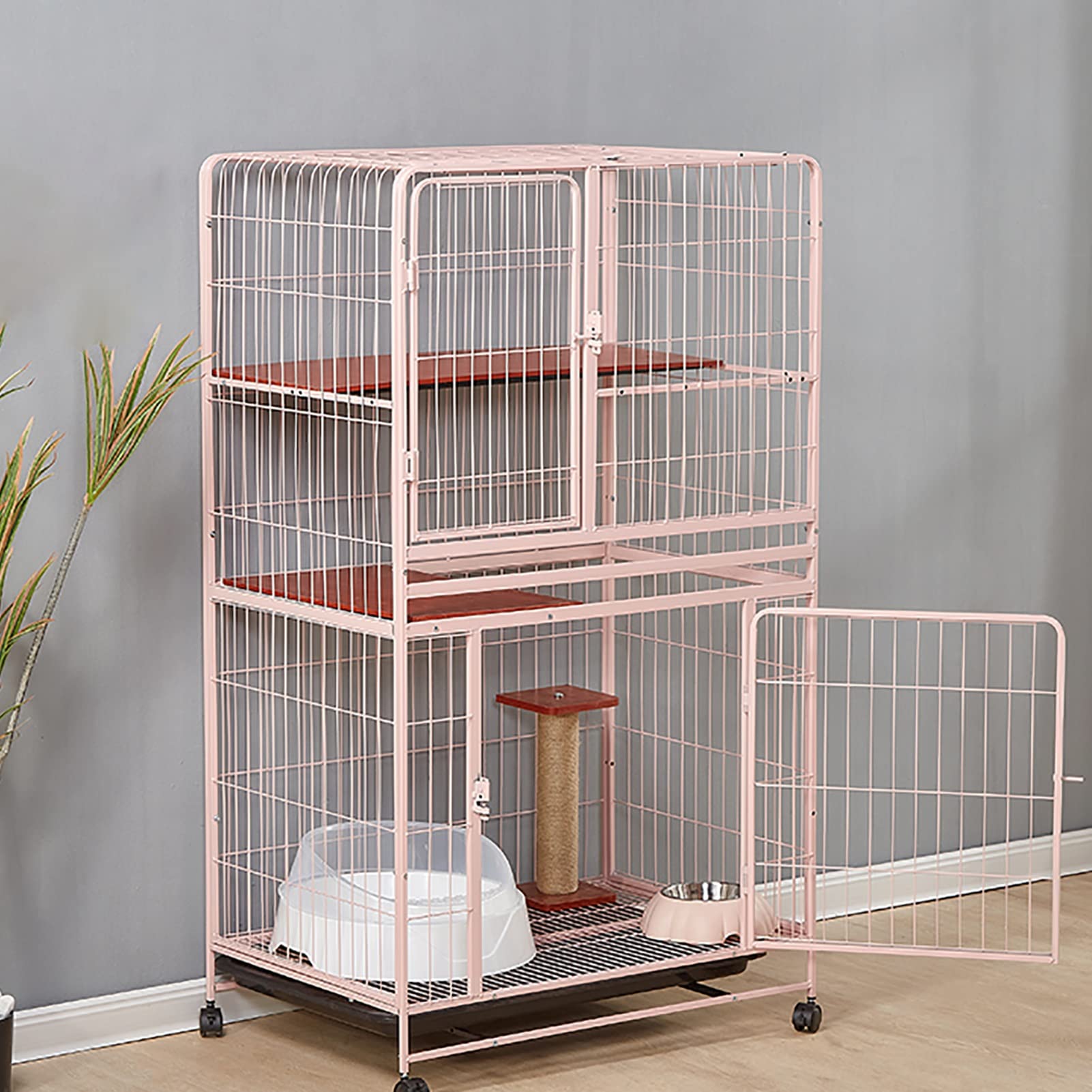 Pink Cat Cage
