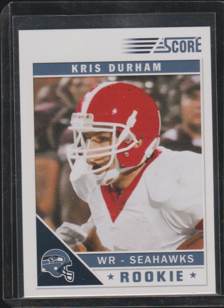 Amazon.com: 2010 Score Kris Durham Seahawks Rookie Football Card #355 ...