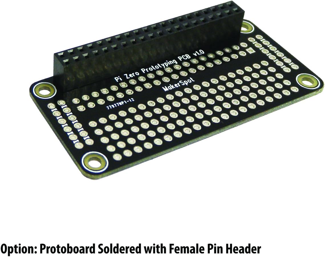 MakerSpot Protoboard Breadboard HAT Soldered with Pin Connector PCB ...