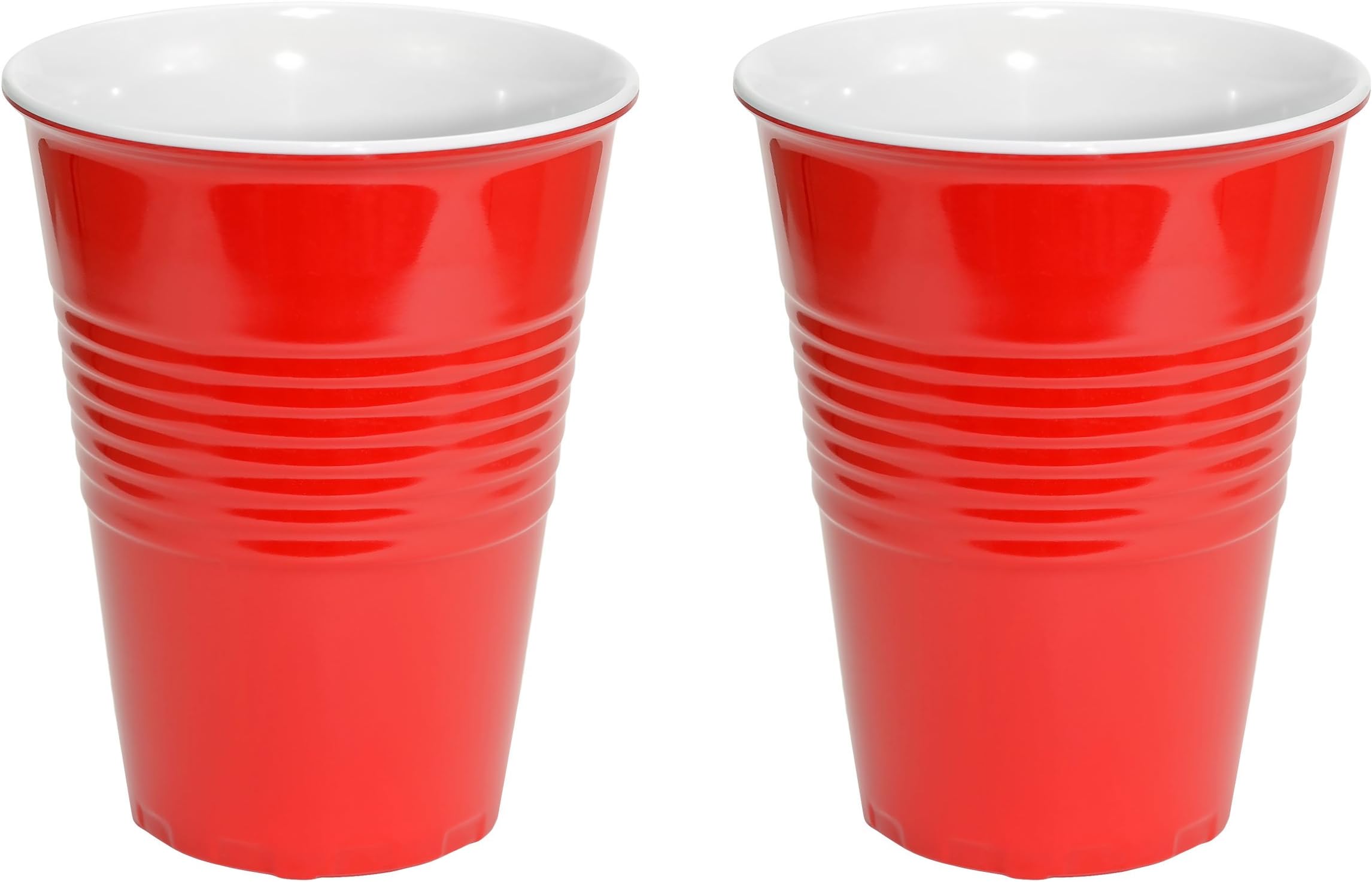 Amazon.com: "What Is It?" LARGER SIZE 18 Ounce, Reusable Red Melamine ...