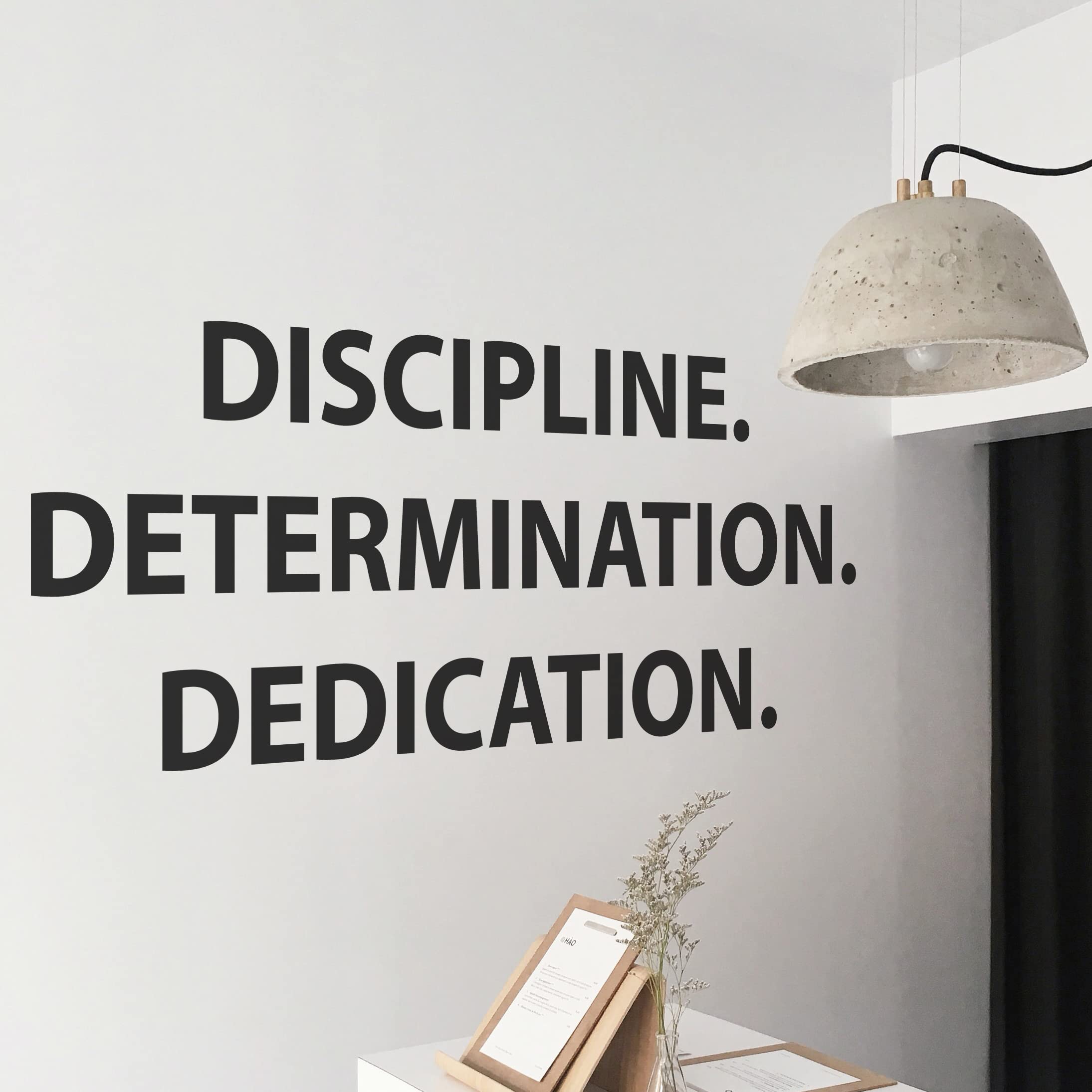 Amazon.com: Motivational and Inspirational Office Wall Decal Sticker ...
