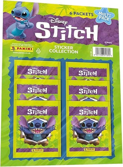 Disney Stitch Sticker Collection Multipack : Amazon.co.uk: Home & Kitchen