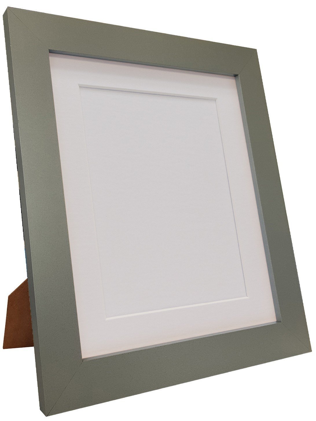 Metro Dark Grey Photo Picture Poster Frame with White Mount A3 Image ...