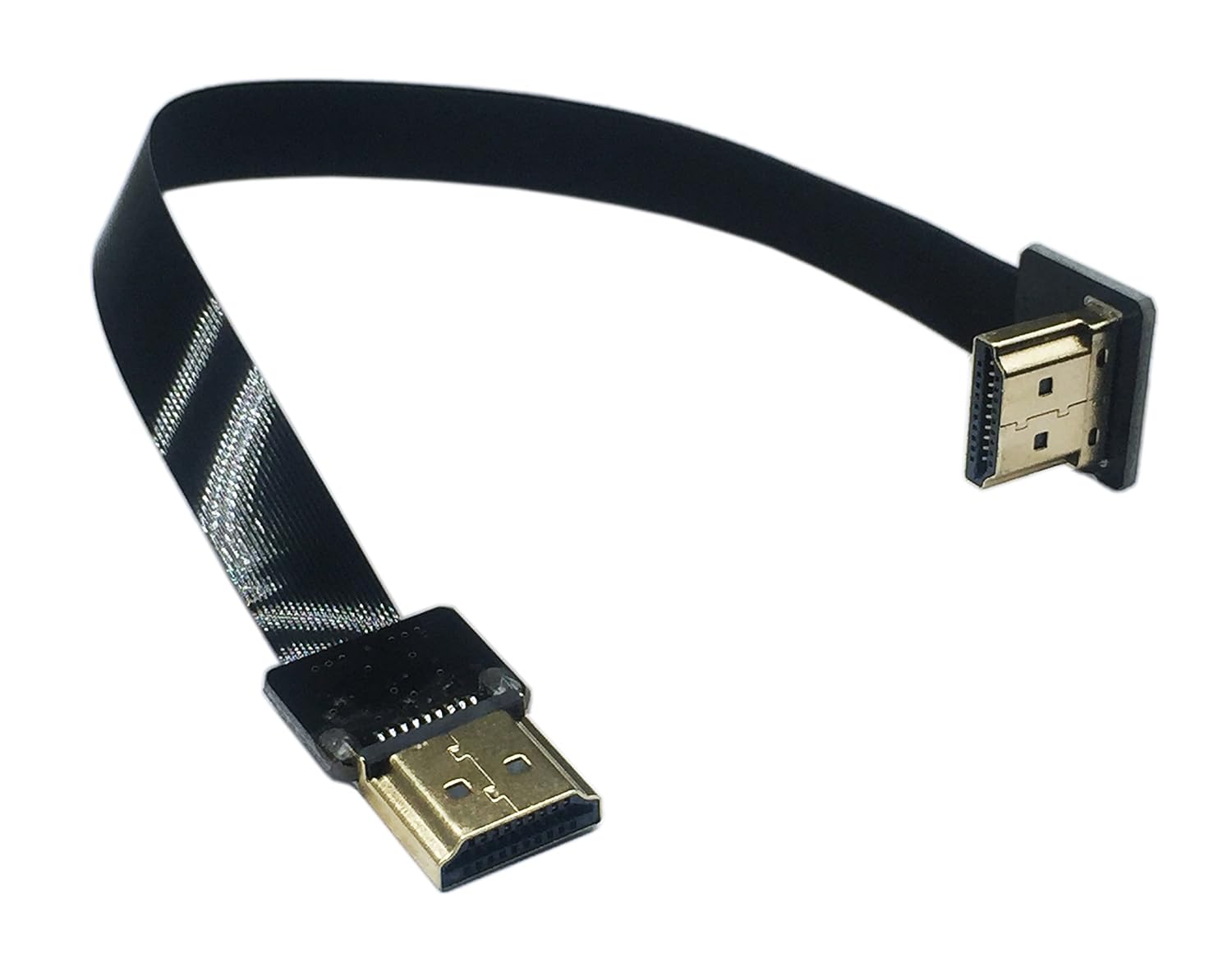 Amazon.com: CERRXIAN 20CM Standard HDMI Type A Male to Up Angle Male ...