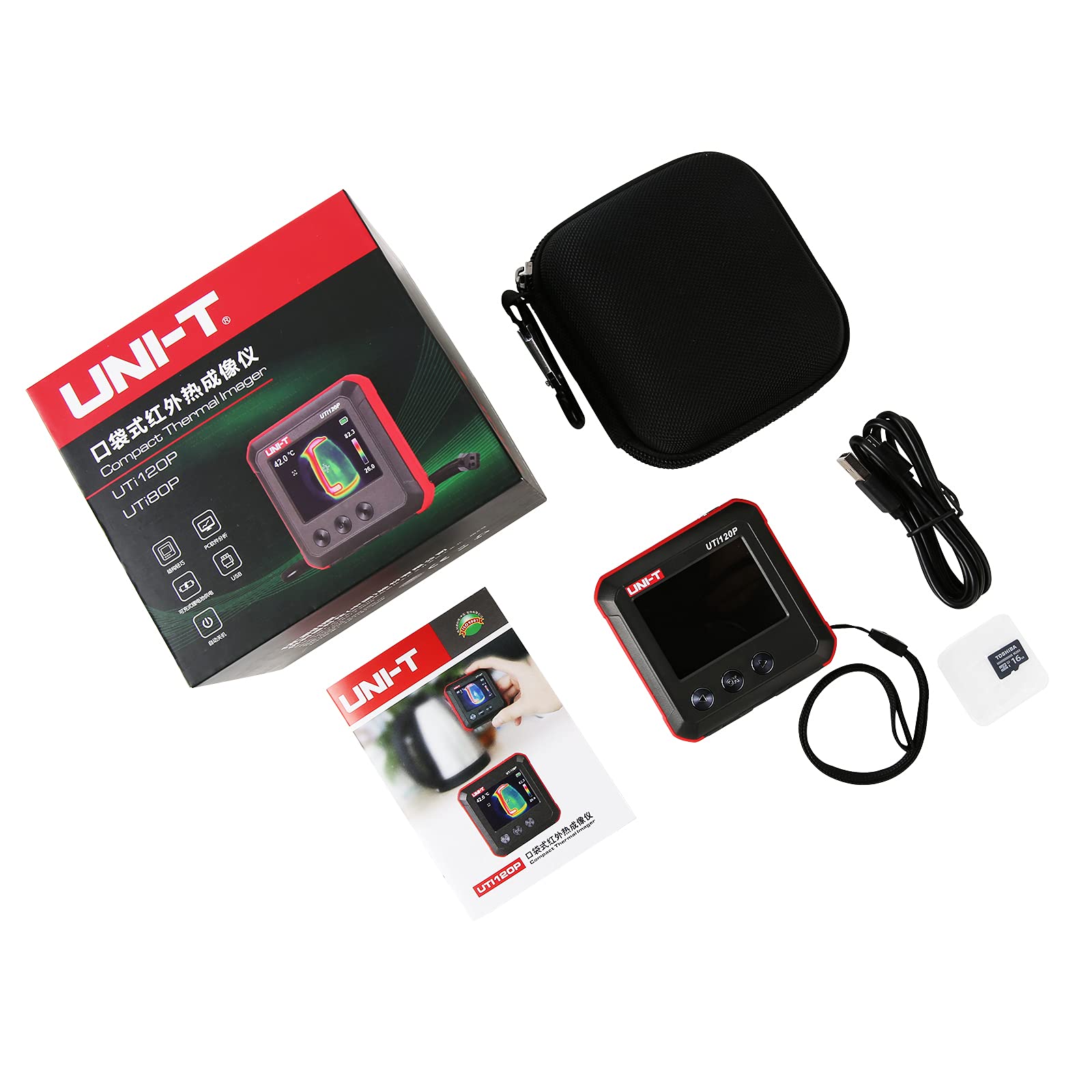 Snapklik.com : Rechargeable Thermal Imager 10800 Pixels 120x90 IR ...