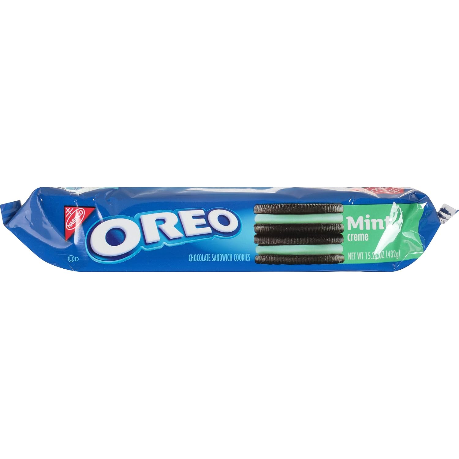 Galletas de sándwich de chocolate con crema de menta OREO, 15.2 oz ...