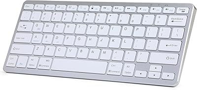 Amazon.com: Apple Wireless Keyboard with Bluetooth - Silver (Renewed ...