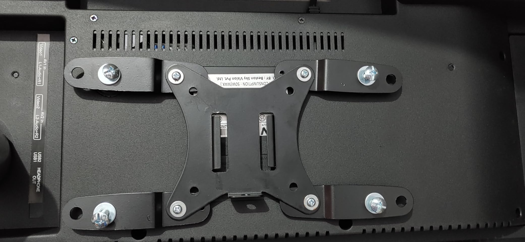 Mounting VESA Extender with Screw Kit for TV & Monitors 100x100 mm to ...