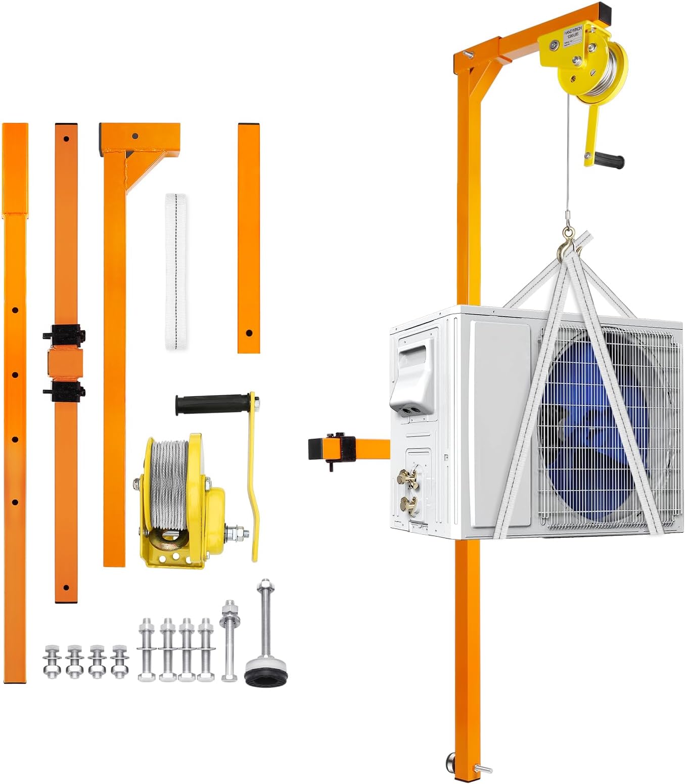 Amazon.com: YOEXTO Air Conditioner Lifting Tool, 50 FT Lifting Height ...
