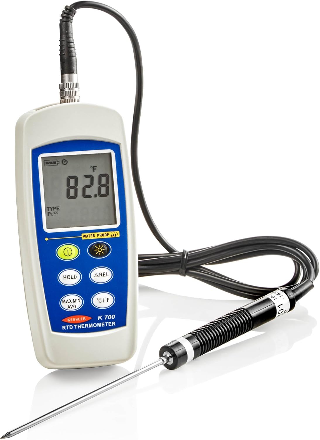 Amazon.com: Precision Digital Thermometer 0.1ºC/0.1ºF -100 to +300ºC ...