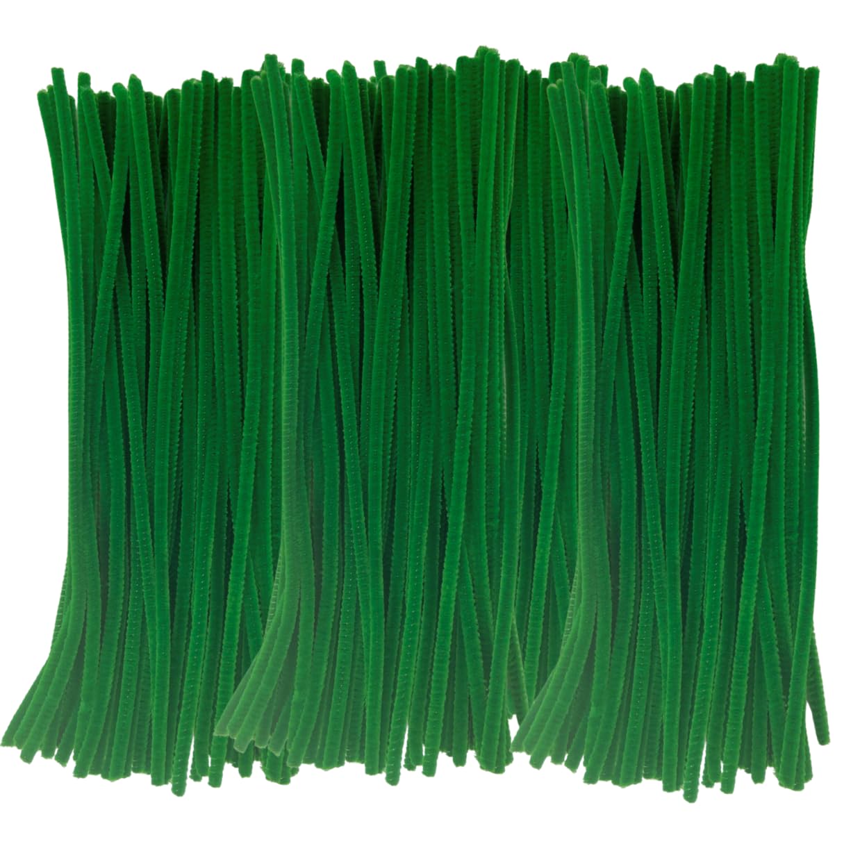 Pipe cleaners for craft, Dark Green Pipe Cleaners, 50pcs, Luxury 30cm x ...
