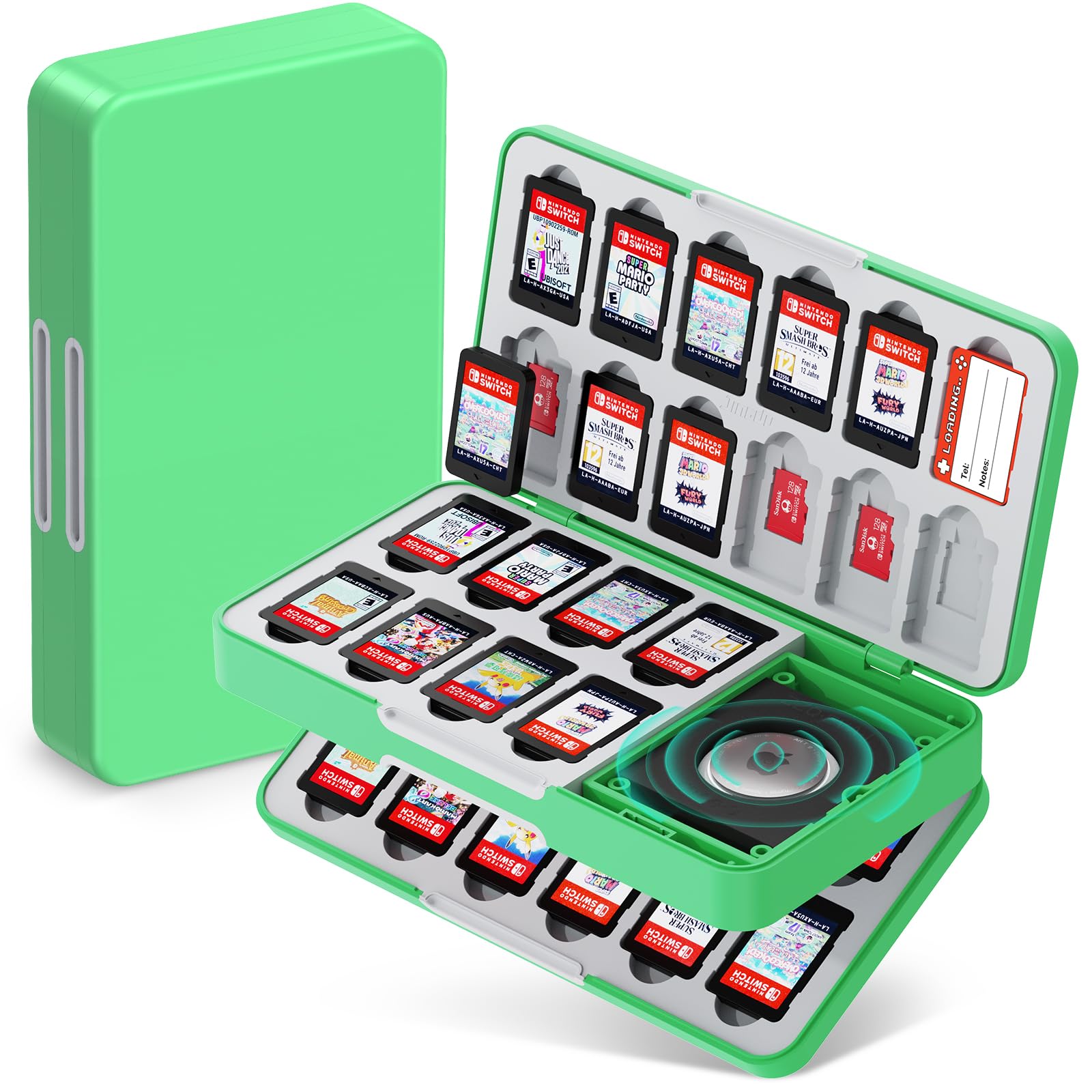 Amazon.com: JINGDU 40-Slot Traceable Switch Game Case Compatible with ...