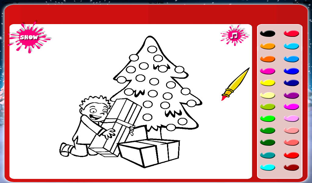 Christmas Color Book - App on the Amazon Appstore