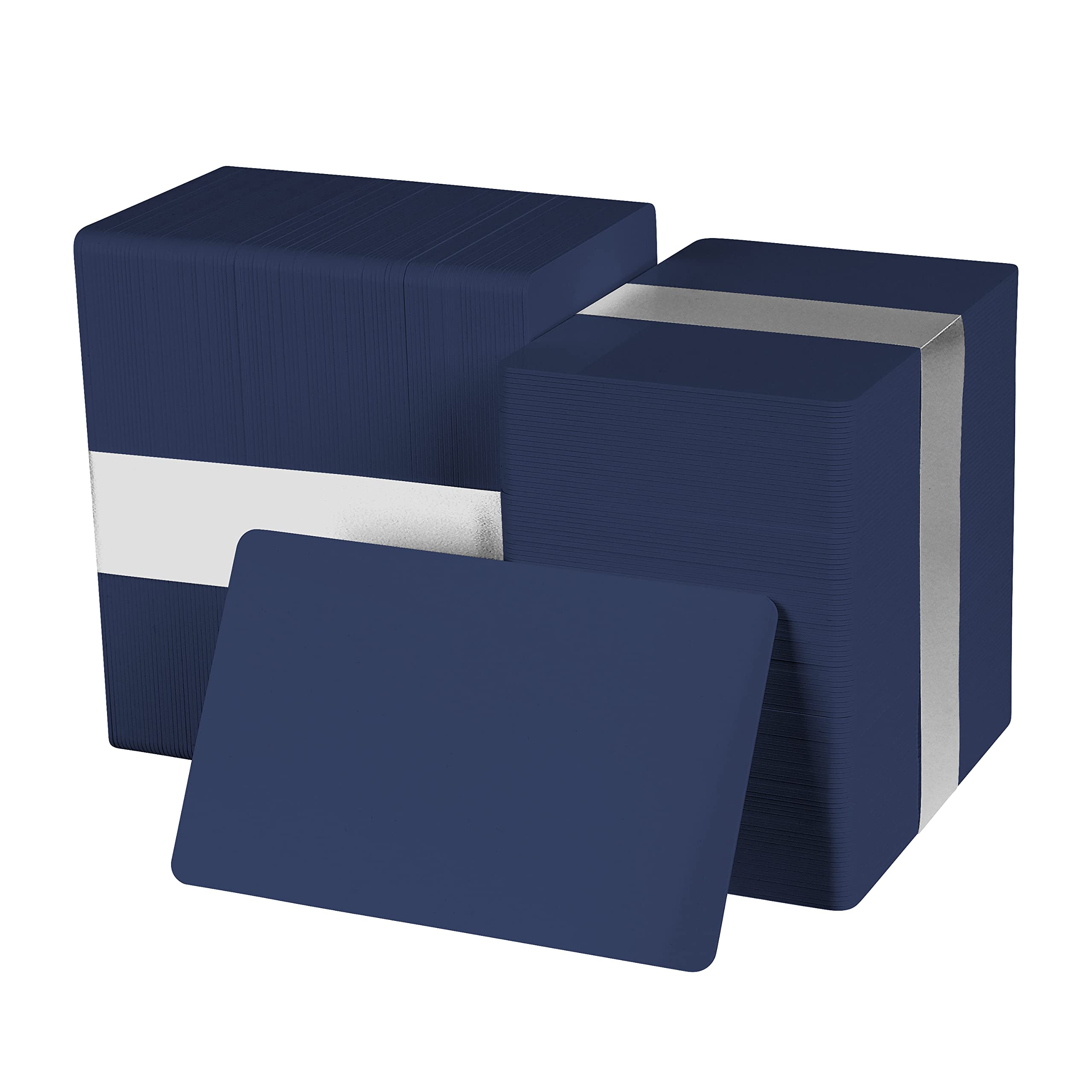 Amazon.com : Pack of 500 Royal Blue CR80 PVC Cards | 30 mil by easyIDea ...