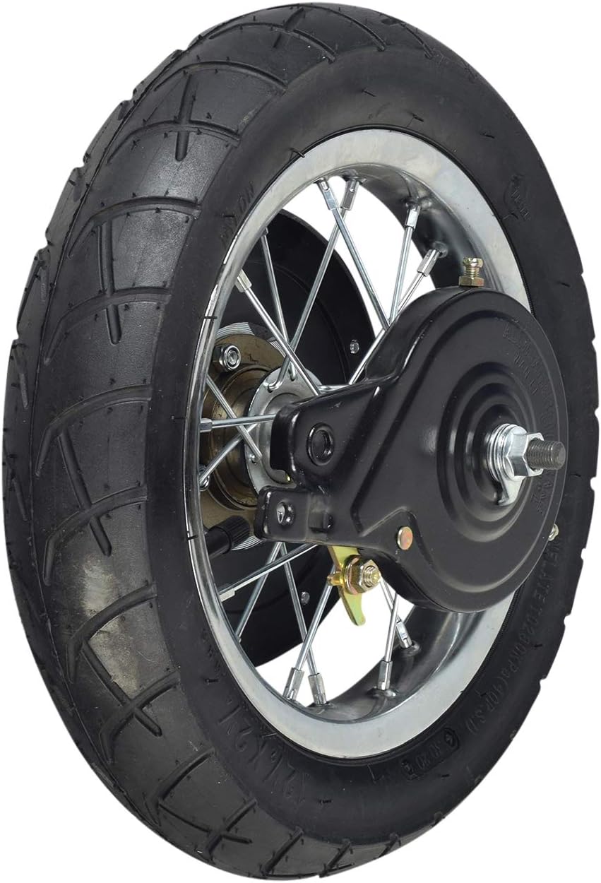 Amazon.com: AlveyTech Rear Wheel Assembly with Wire Spoke Rim for Razor ...