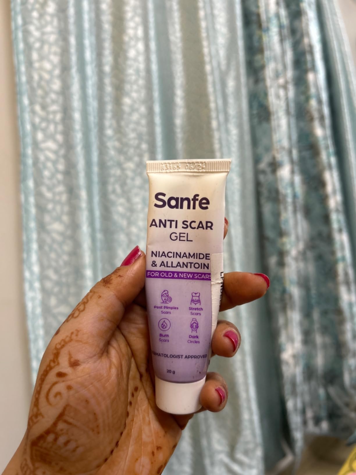 Sanfe Anti Scar Gel with Niacinamide & Allantoin