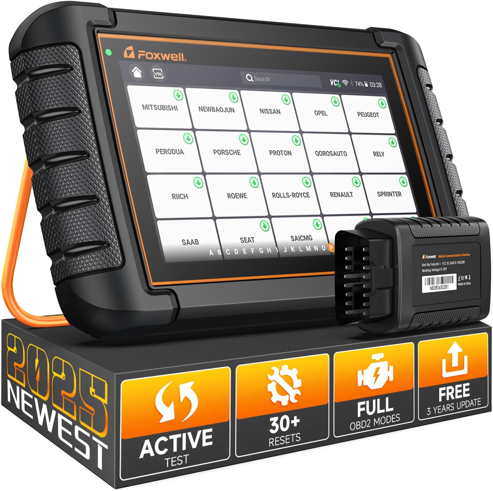 Amazon.com: FOXWELL NT710 Fit for GM Diagnostic Scan Tool, Bi ...