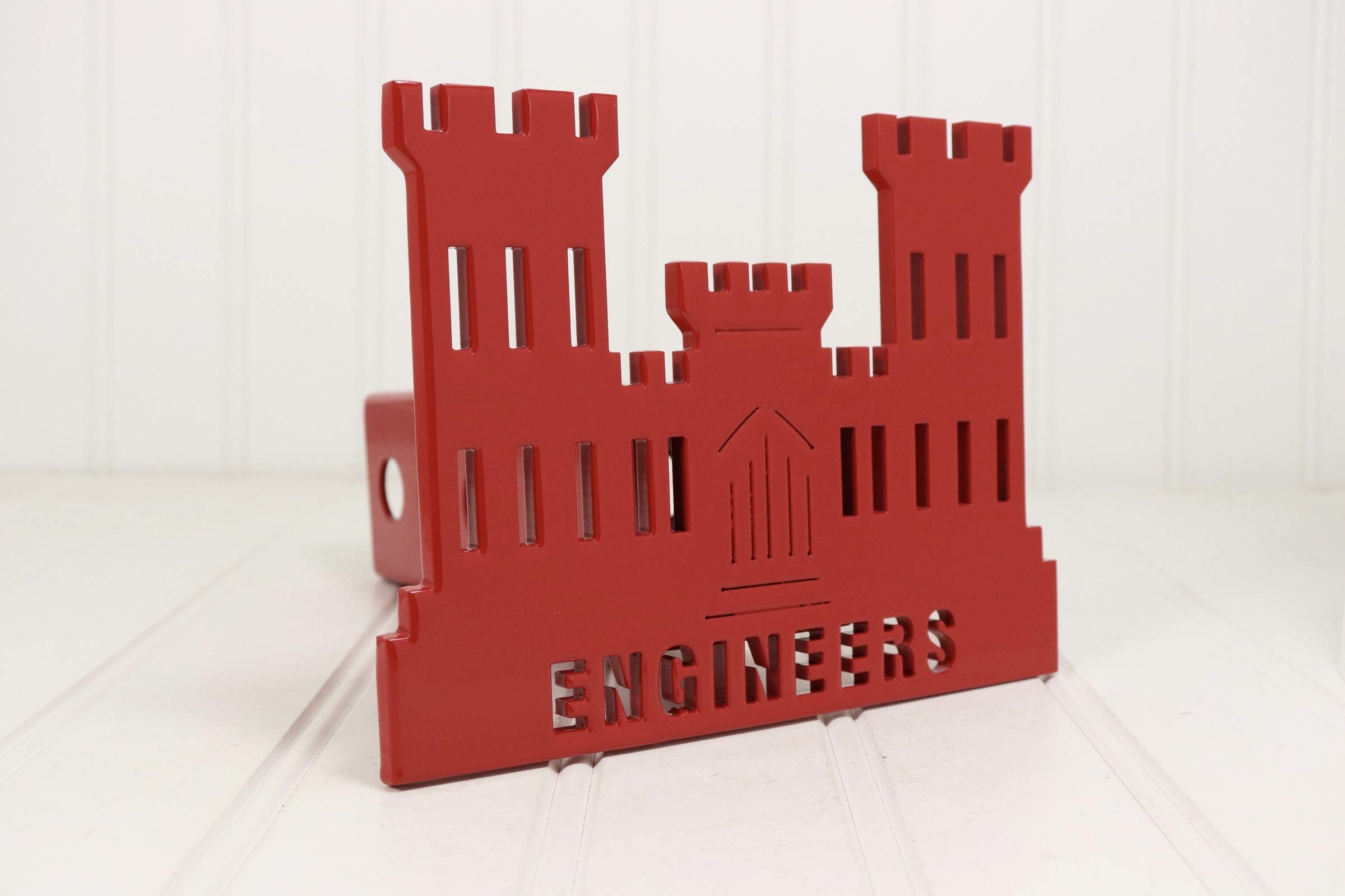 Red Engineers Castle Hitch Cover - campestre.al.gov.br