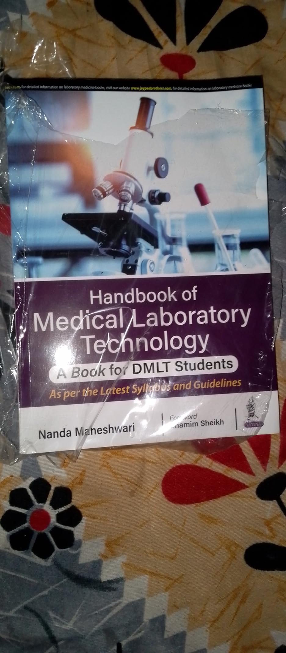 Buy HANDBOOK OF MEDICAL LABORATORY TECHNOLOGY- A BOOK FOR DMLT STUDENTS ...