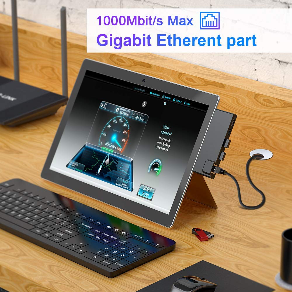 Buy 【Upgraded Version】Microsoft Surface Pro 7 Dock hub, 7-in-2 Surface ...