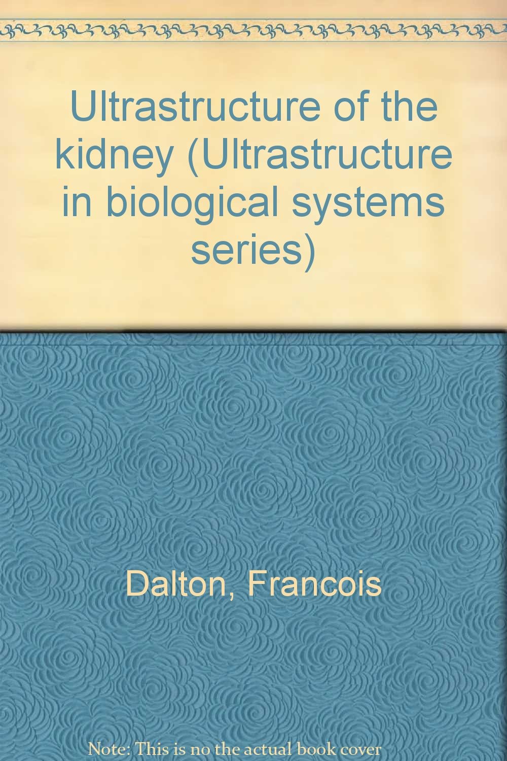 Ultrastructure of the Kidney : Amazon.ca
