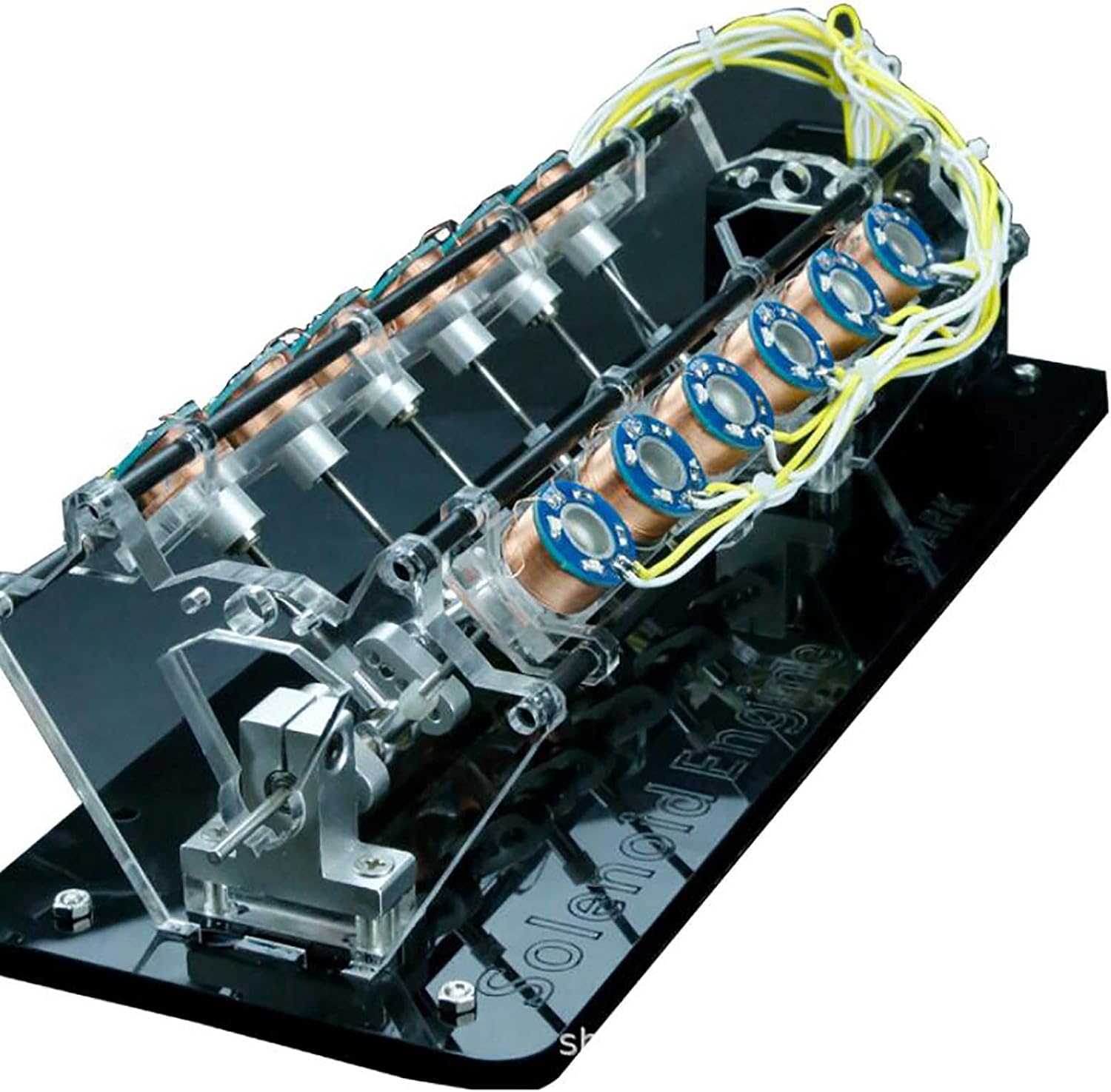 Amazon.com: 5V Levitation Electromagnet Engine Mute Hall Motor V Type ...