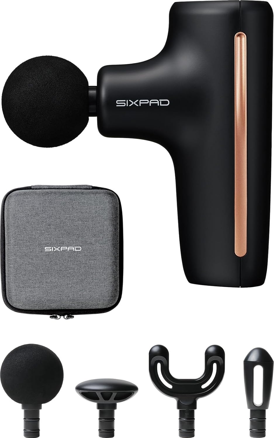 Amazon | 【公式ストア限定】シックスパッド パワーガン アクティブ/SIXPAD Power Gun Active 限定セット MTG エムティージー (ブラック) | SIXPAD ...