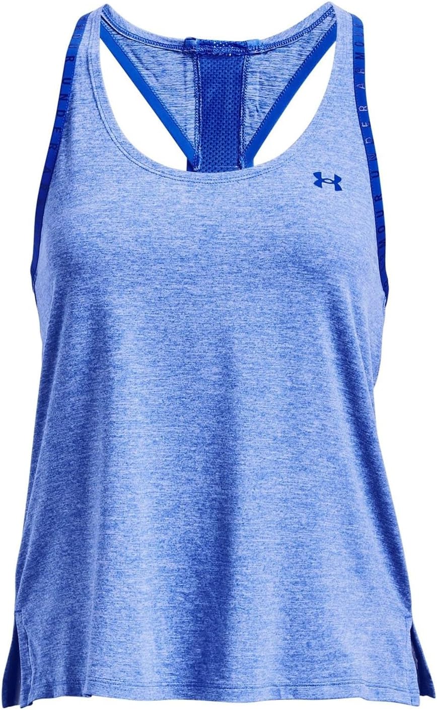Amazon.com: Under Armour - Womens Knockout Mesh Back Tank Top, Color ...