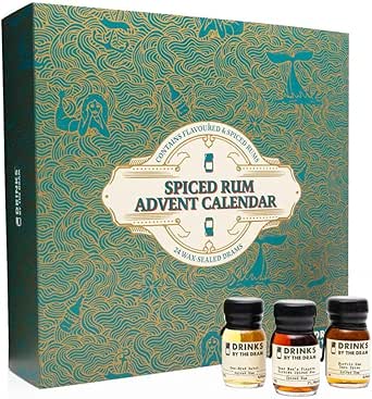Spiced Rum - 24 Day Rum - Advent Calendar 3cl x 24 40.1% ABV : Amazon ...