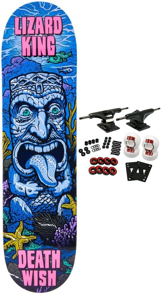 Amazon.com : Skateboard Complete Lizard King Ruins 8 : Sports & Outdoors