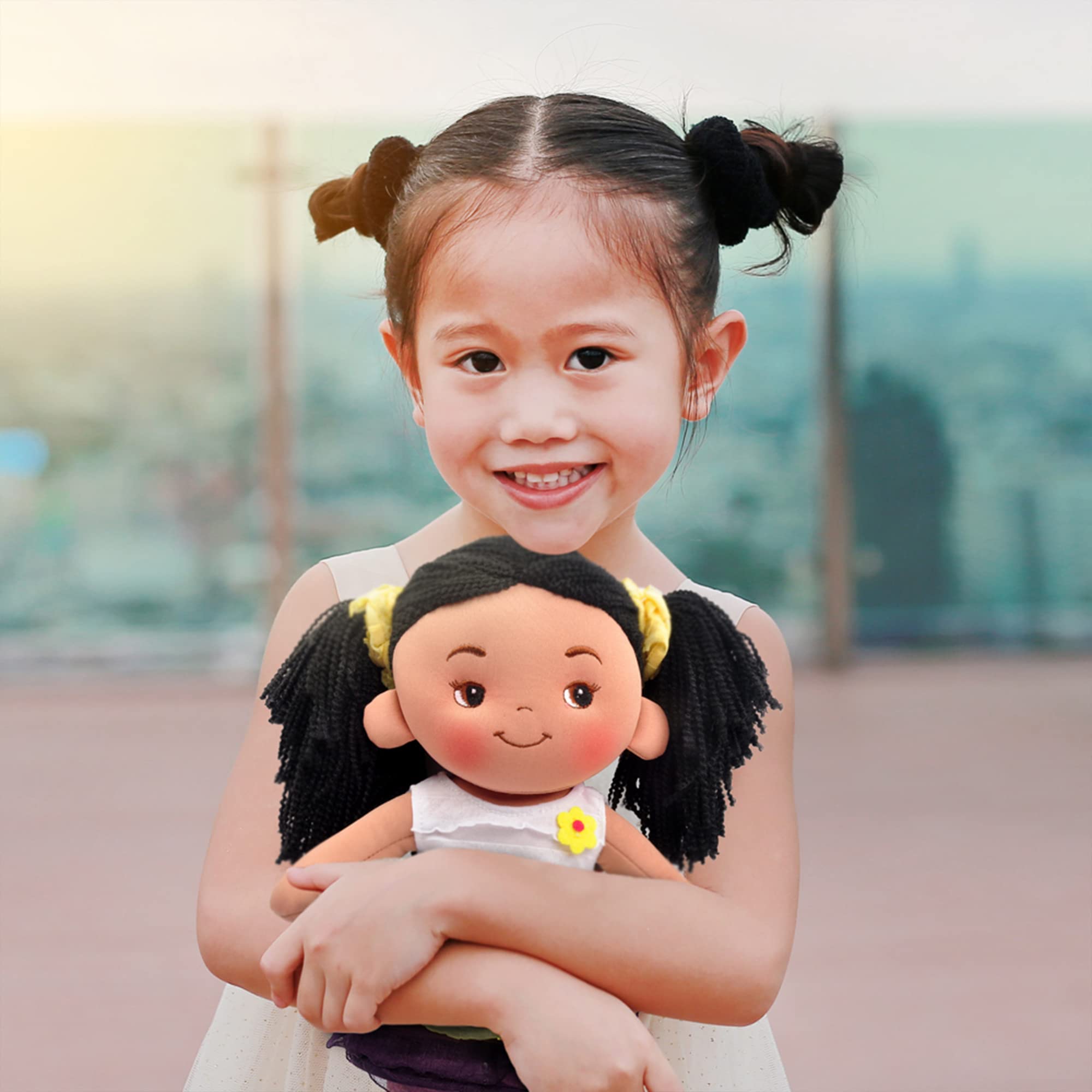 Linzy Plush 16 Yellow Aissa Rag Doll For Girls Soft Plush Rag Doll linzy-plush-16-yellow-aissa-rag-doll-for-girls-soft-plush-rag-doll