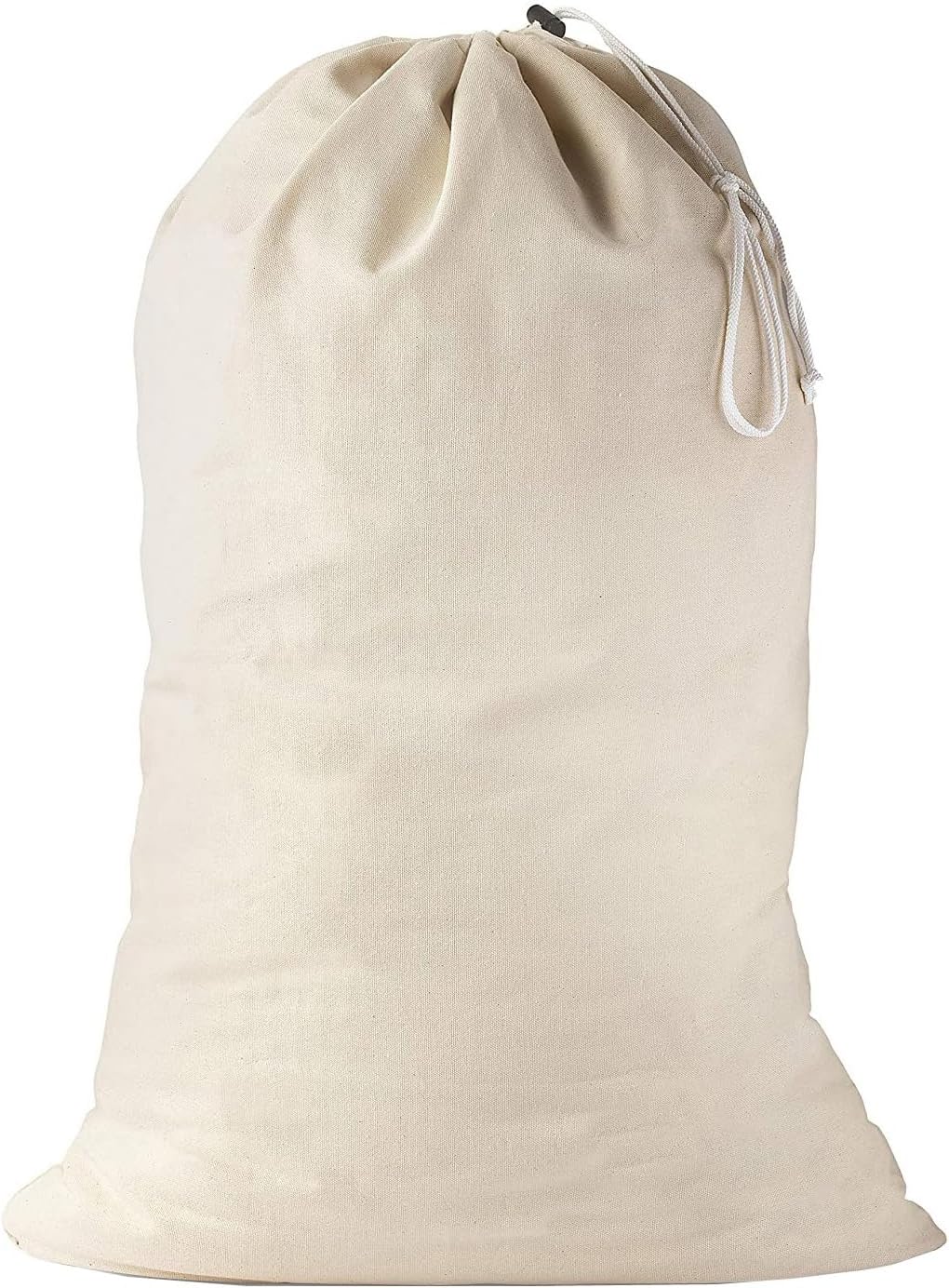 TULLUN Natural Cotton Drawstring Bag Extra-Large Heavy Duty Fabric Bag ...