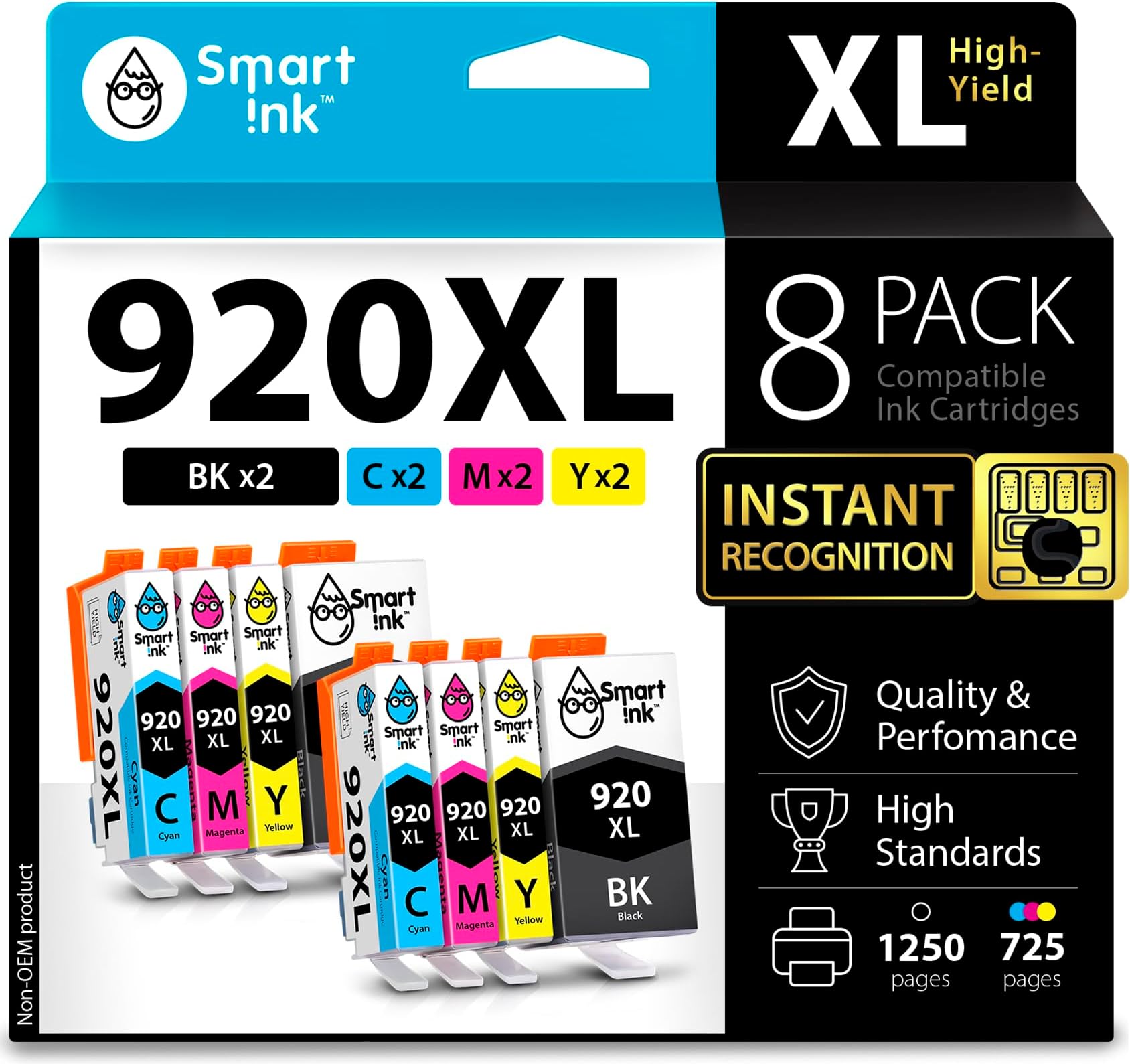 Amazon.com: INKOKU 920 920XL Ink Cartridges Compatible for HP 920 XL ...