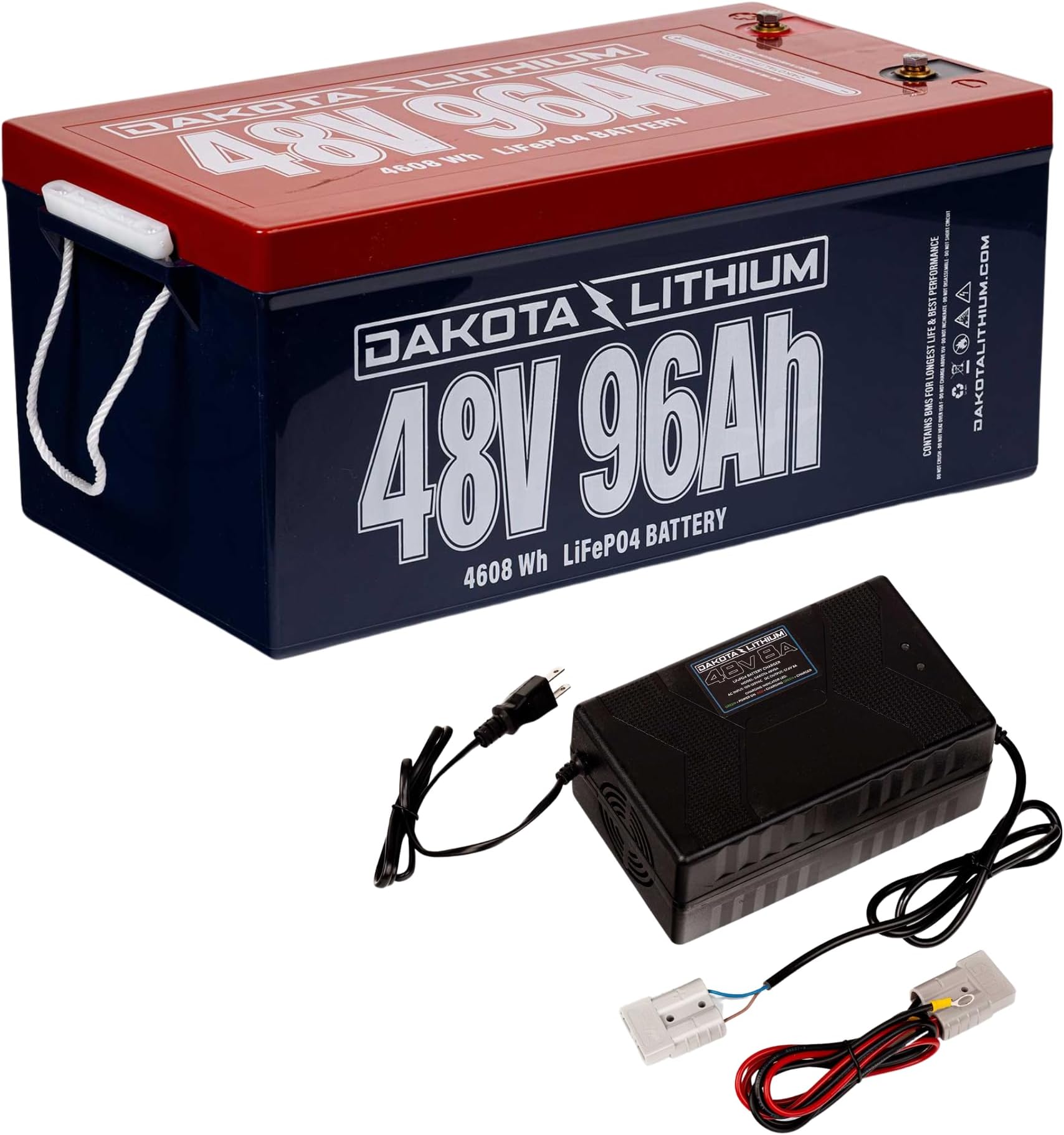 Amazon.com: Dakota Lithium – 48V 96Ah LiFePO4 Deep Cycle Battery – 11 ...