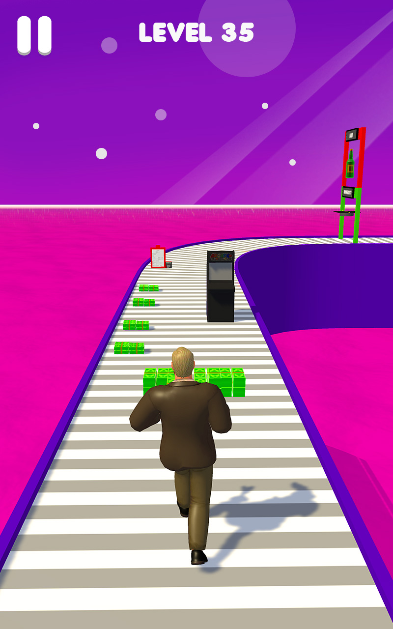 Money Race 3D Game: Girl Runner Money Run Rich Simulator - Millionaire ...