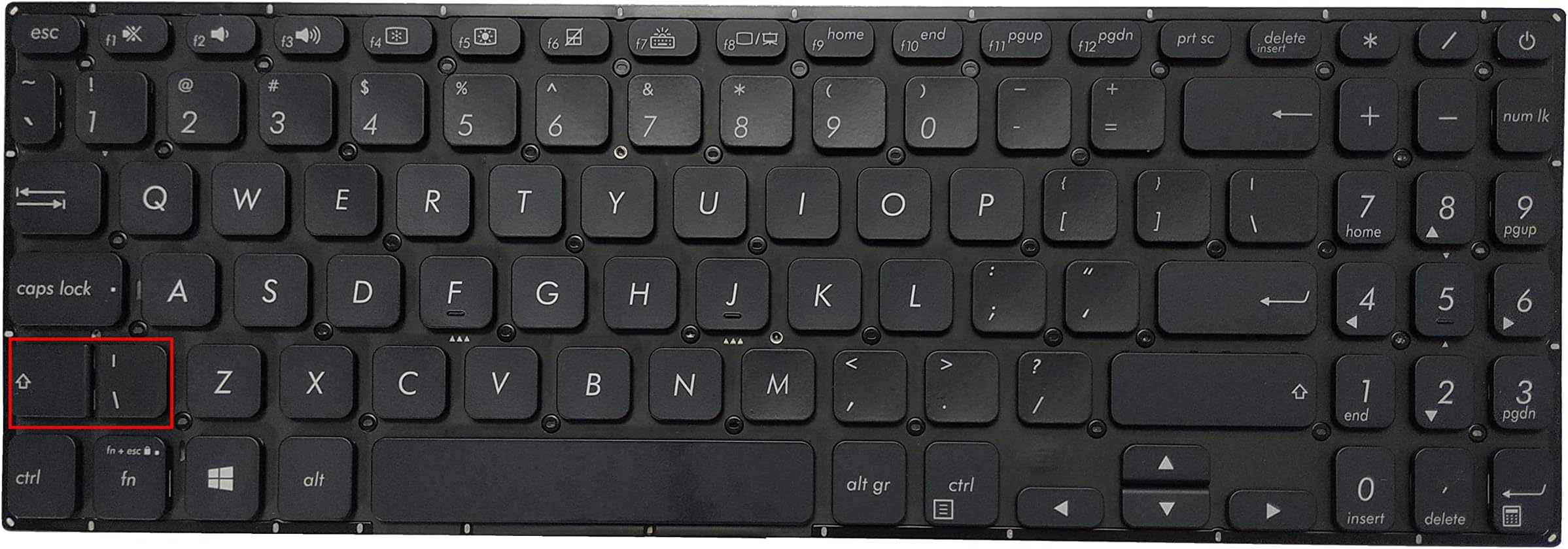 Amazon.com: Laptop Replacement Keyboard Compatible for Asus Vivobook ...