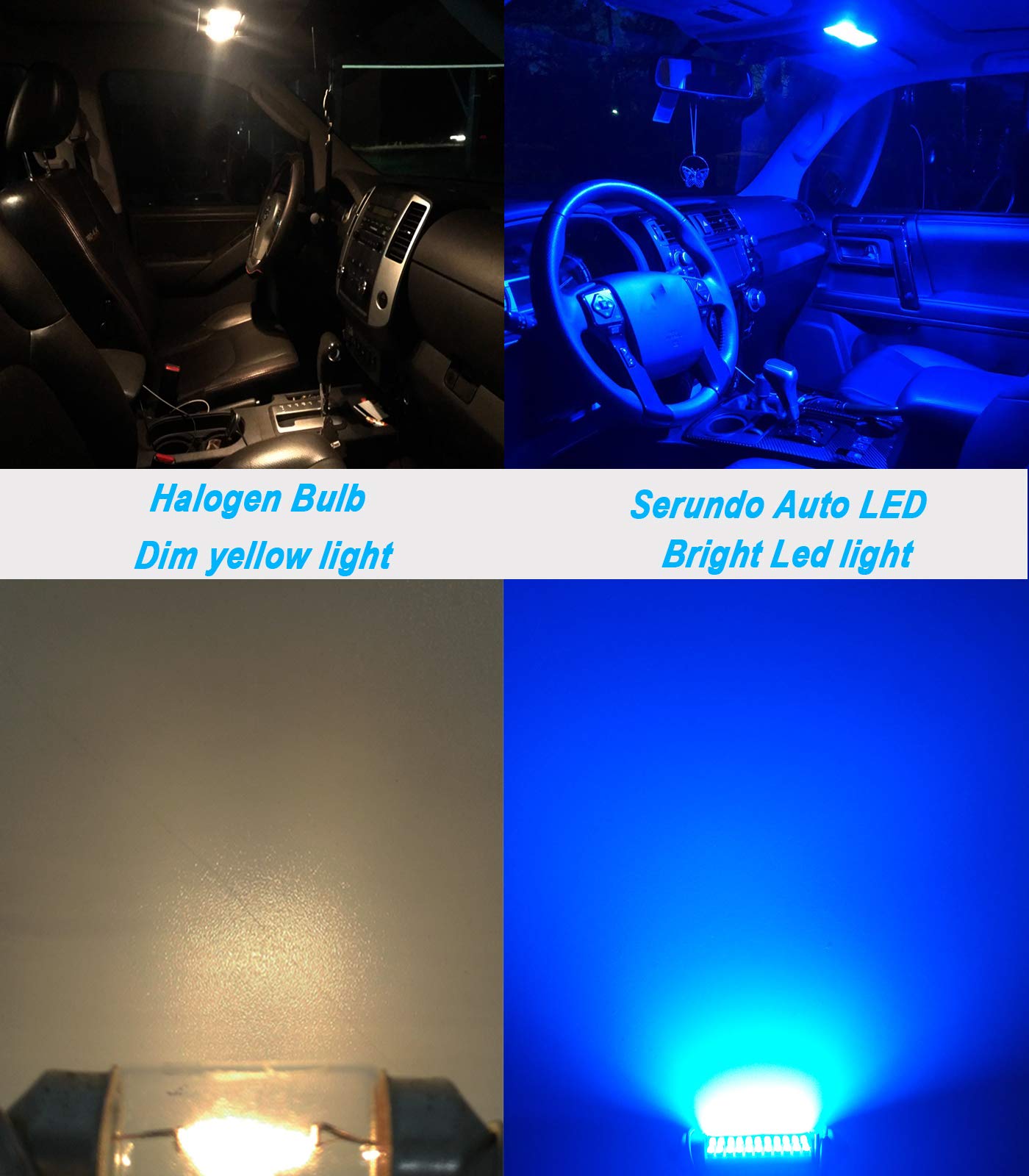 Snapklik.com : Serundo Auto 578 Led Festoon Bulb 211-2 Led Car Bulb ...