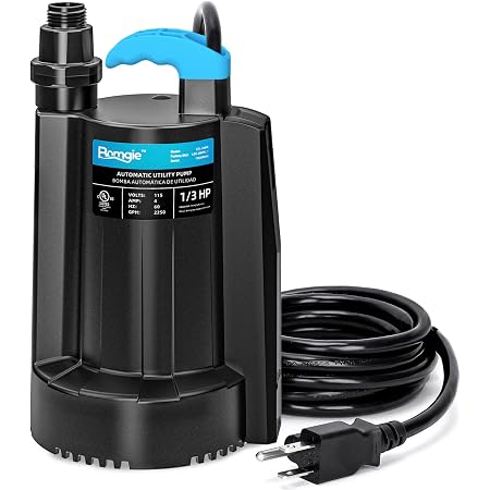 BOGIE 1/2HP Sup Pup 2980GPH Subersible Water Pup With Autoatic