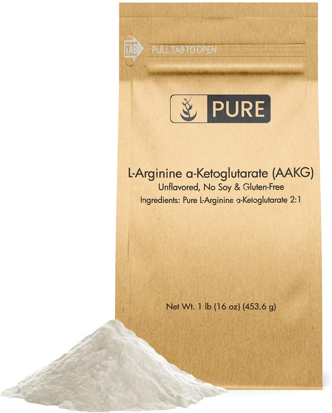Amazon.com: Pure L-Arginine a-Ketoglutarate (AAKG) Powder, 1 lb, 2000 ...