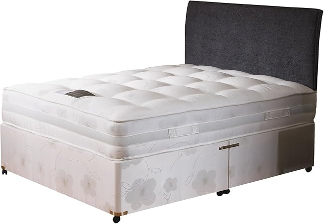 Amazon.com: Supreme Pocket 1600 Divan Set - 2FT6 Divan Bed with ...