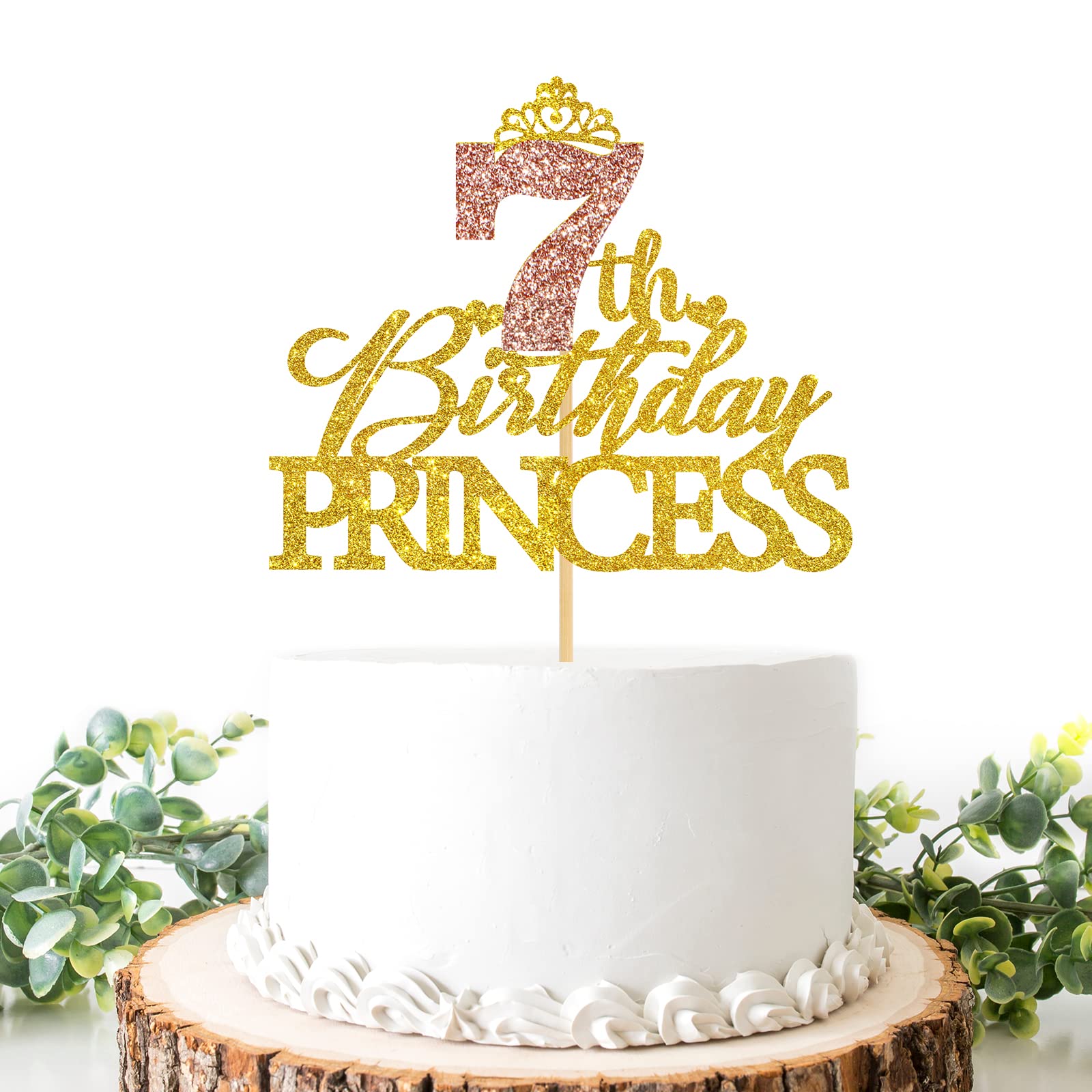 7th Birthday Princess Cake