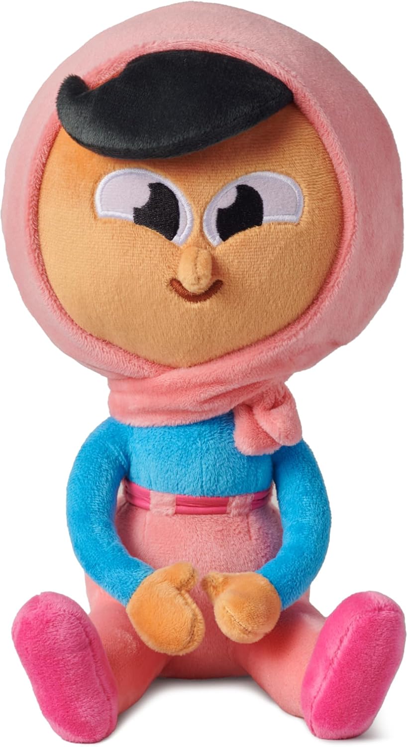 Duolingo Zari Plushie - Officially Licensed - Premium Plushie, Pink, 10"