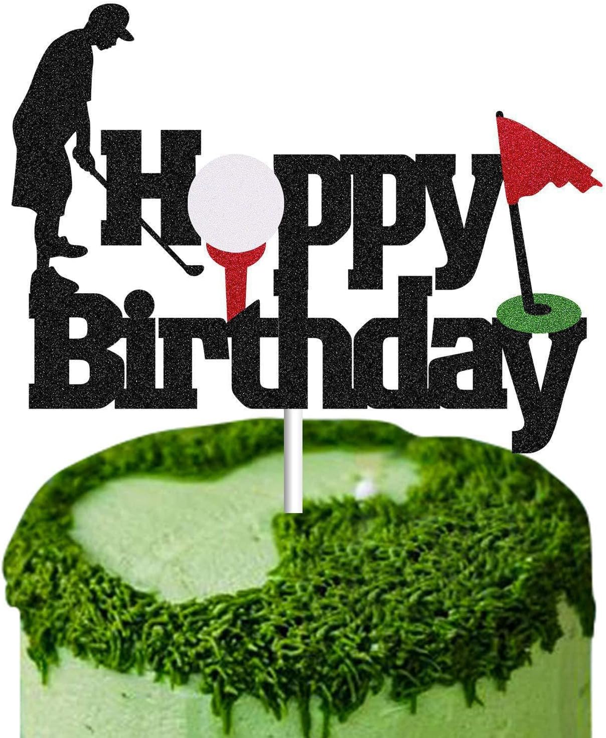 Golf Cake Toppers - Golf Cake Decorations, Cake Toppers for Men, Golf ...