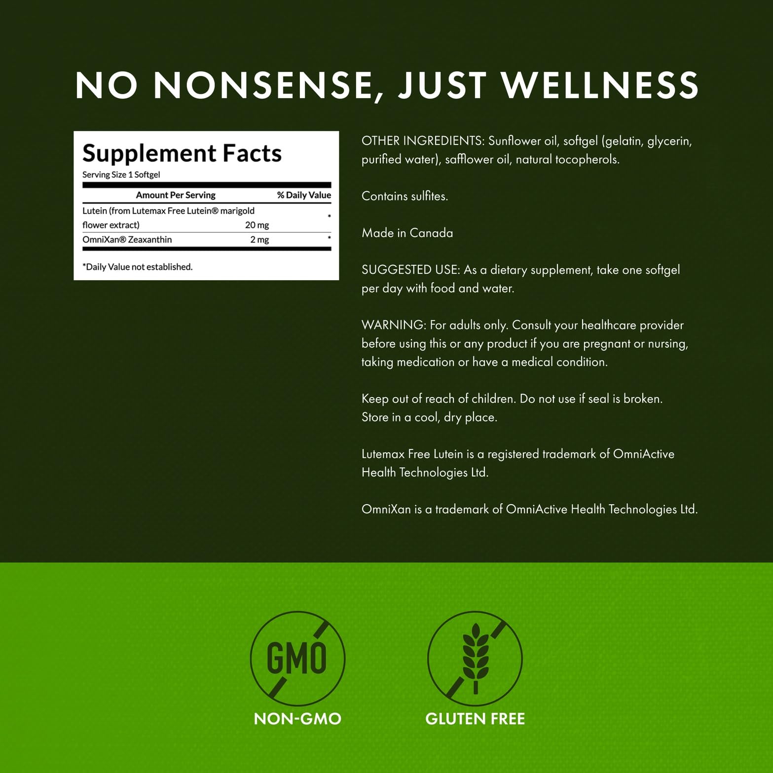 Snapklik.com : Swanson Lutein & Zeaxanthin Synergistic Eye Health ...